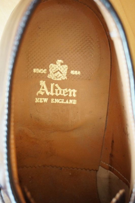 Alden 9220Y Color 8 Shell Cordovan Straight Tip Bal | Alden Model Project