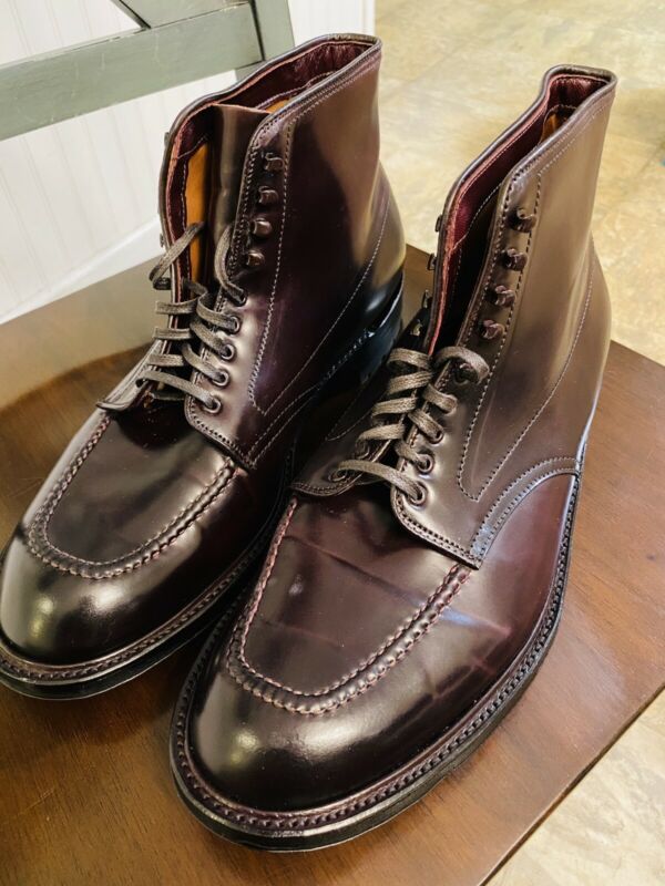 Alden 40508HC Color 8 Shell Cordovan Indy Boot | Alden Model Project
