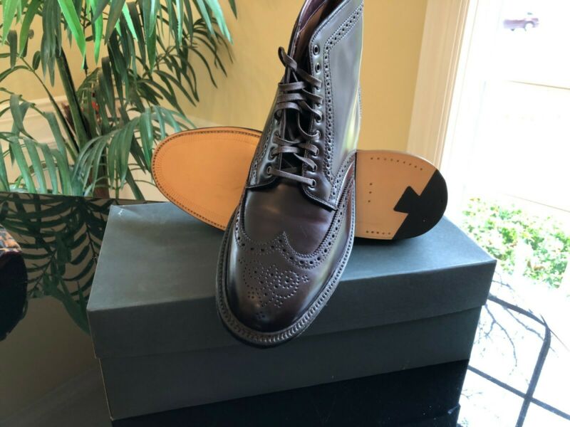 Alden 4461 Color 8 Shell Cordovan Wing Tip Boot | Alden Model Project