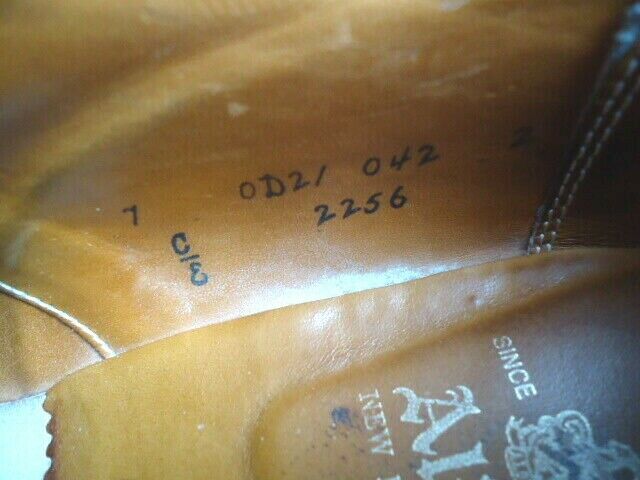 Alden 2256 Whiskey Shell Cordovan Straight Tip Blucher | Alden Model ...