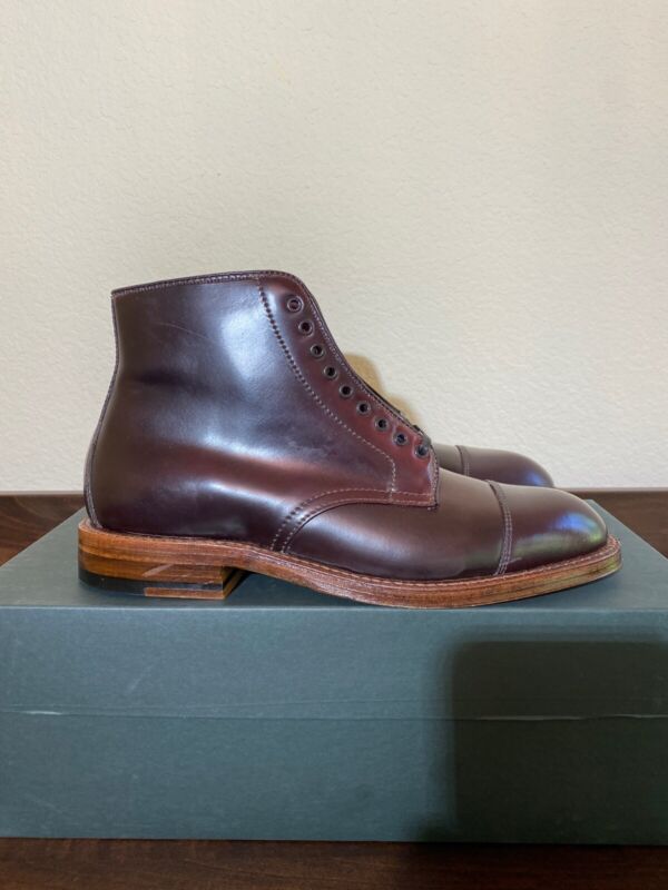 Alden D8833 Color 8 Shell Cordovan Cap Toe Boot | Alden Model Project