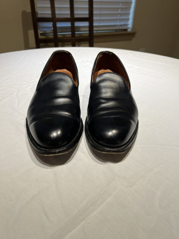 Alden D9106 Black Calfskin Slip-On Loafer | Alden Model Project