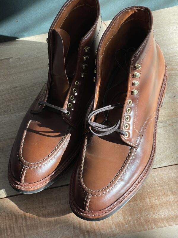 Alden D9947HC Whiskey Shell Cordovan NST Tanker Boot | Alden Model Project