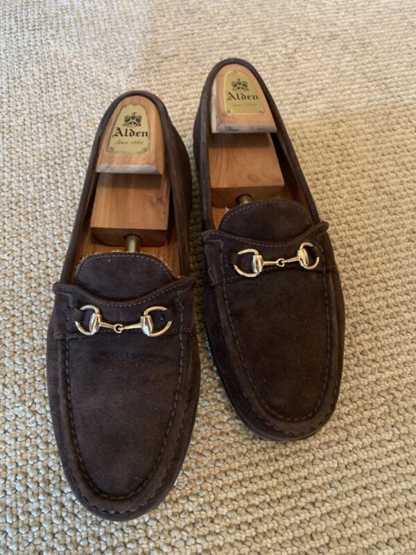 Alden H4685 Brown Suede Horse Bit Loafer | Alden Model Project