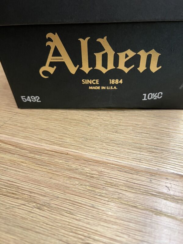 Alden 5492 Color 8 Shell Cordovan V-Tip Blucher | Alden Model Project