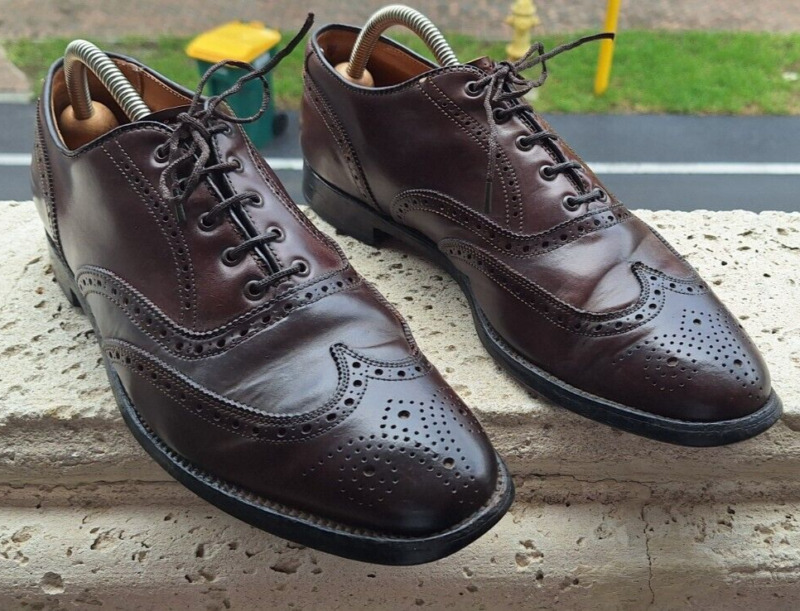 Alden 00034 Color 8 Shell Cordovan Wing Tip Bal | Alden Model Project